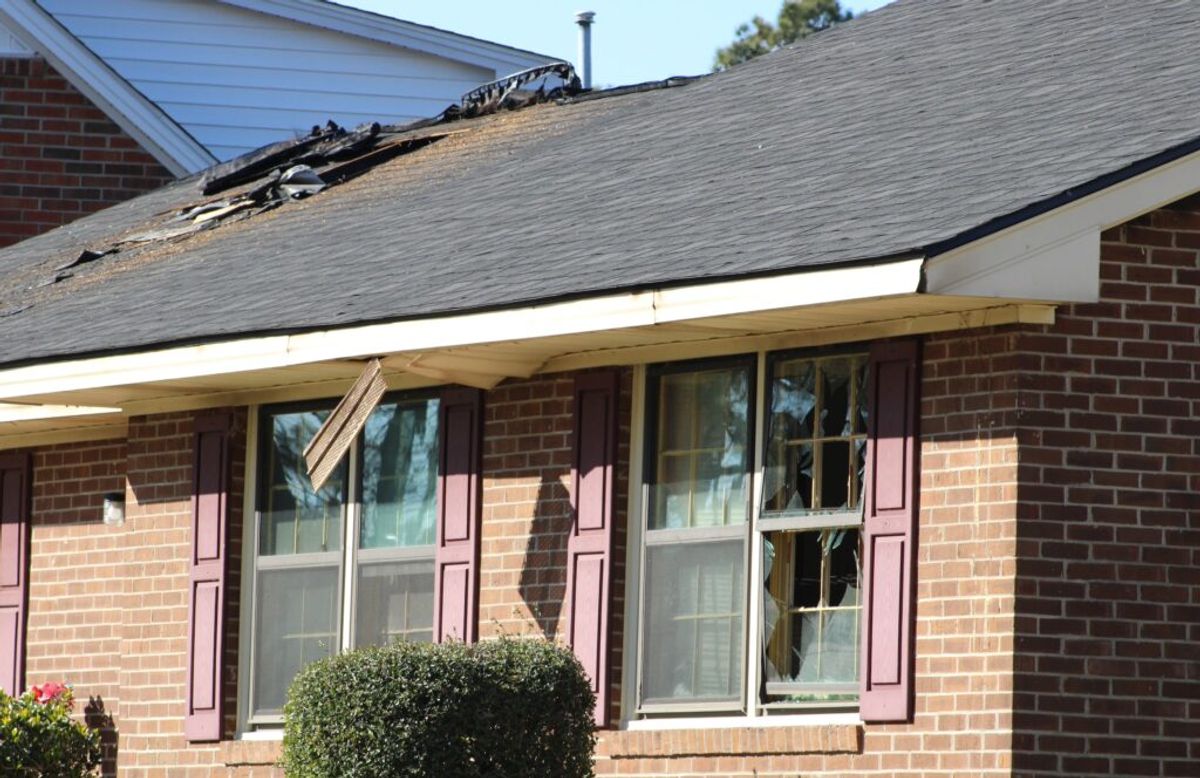 4 residents displaced, dog rescued in Sunday fire
