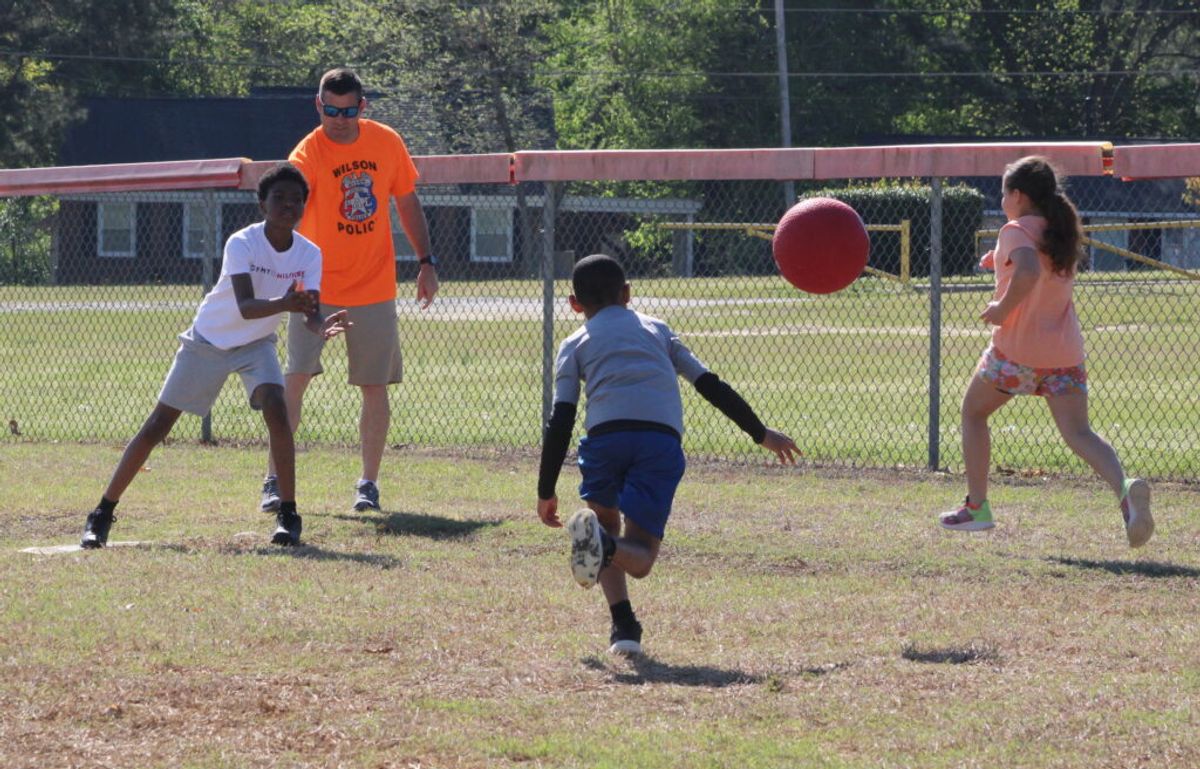 Police, children have fun at PAL camp