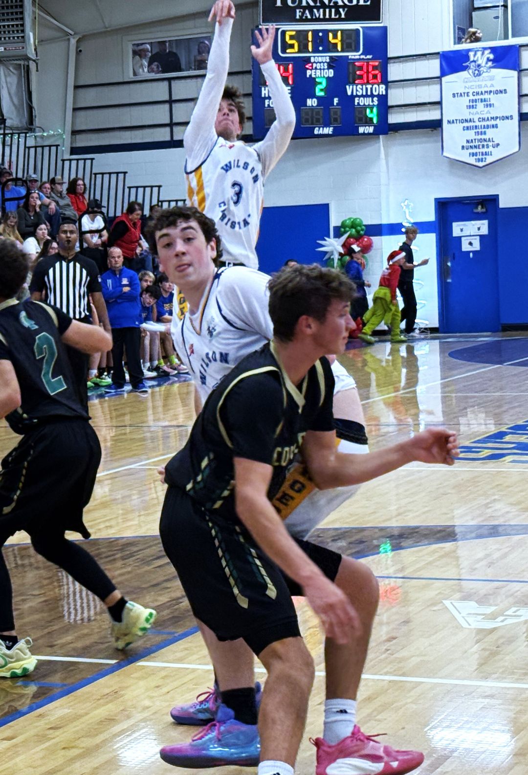 Second-quarter surge dooms Wilson Christian in 74-47 loss to Faith Chr...