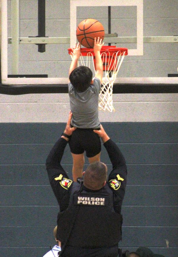 Kids learn technique and life lessons at PAL basketball camp