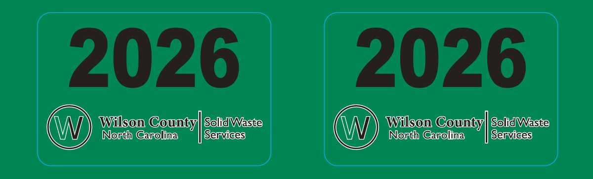 County mails 2026 decals for convenience centers