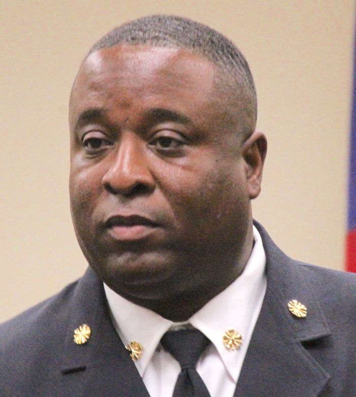 Enoch sworn in as Wilson's new fire chief