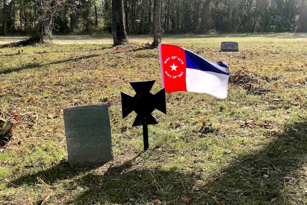 SCV members clean Civil War cemeteries