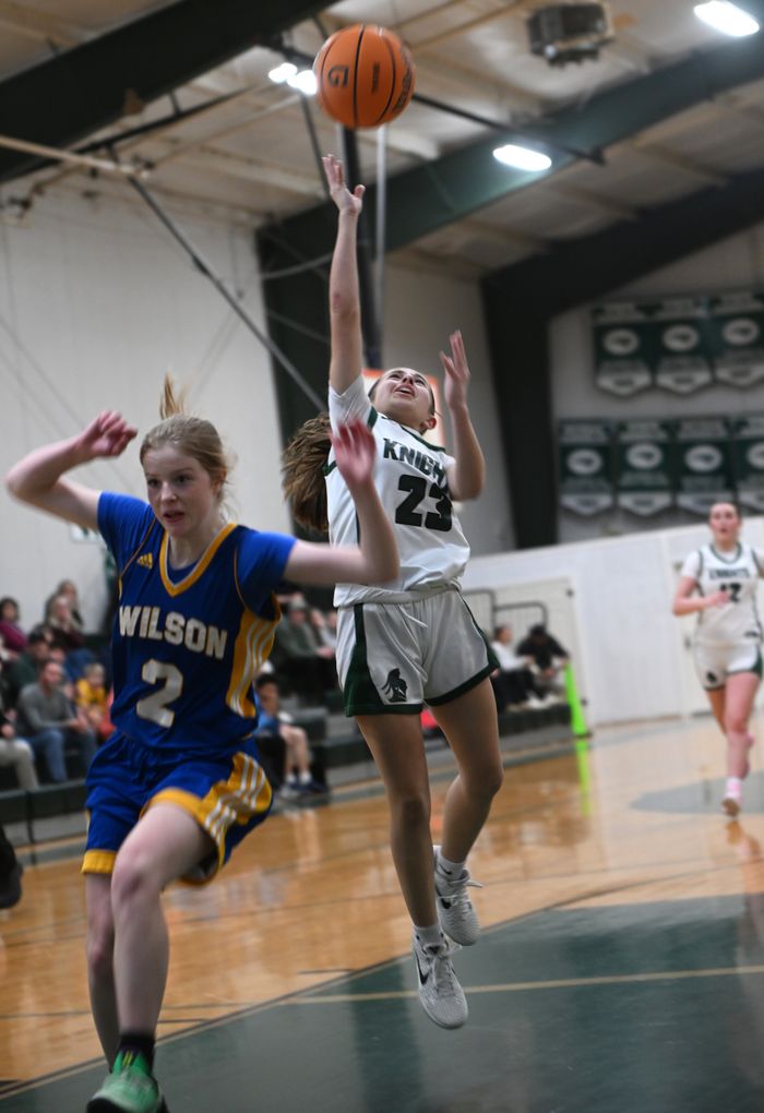 Lady Chargers shoot past Knights 36-27 in rematch