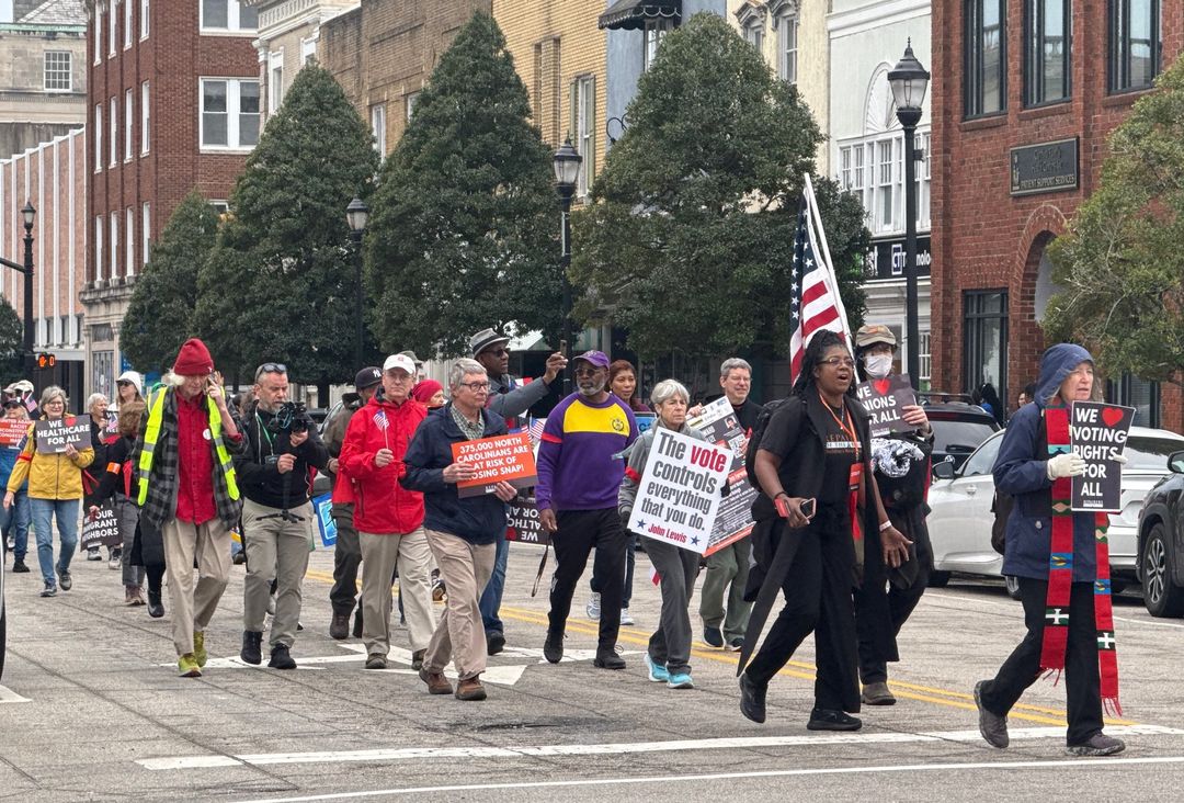 ‘We refuse to be silent’: 3-day march to Raleigh begins at S...