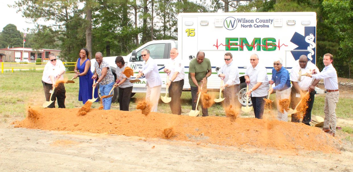 County breaks ground on new EMS station