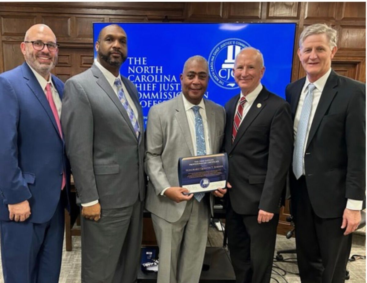 Judge Sumner recognized for service
