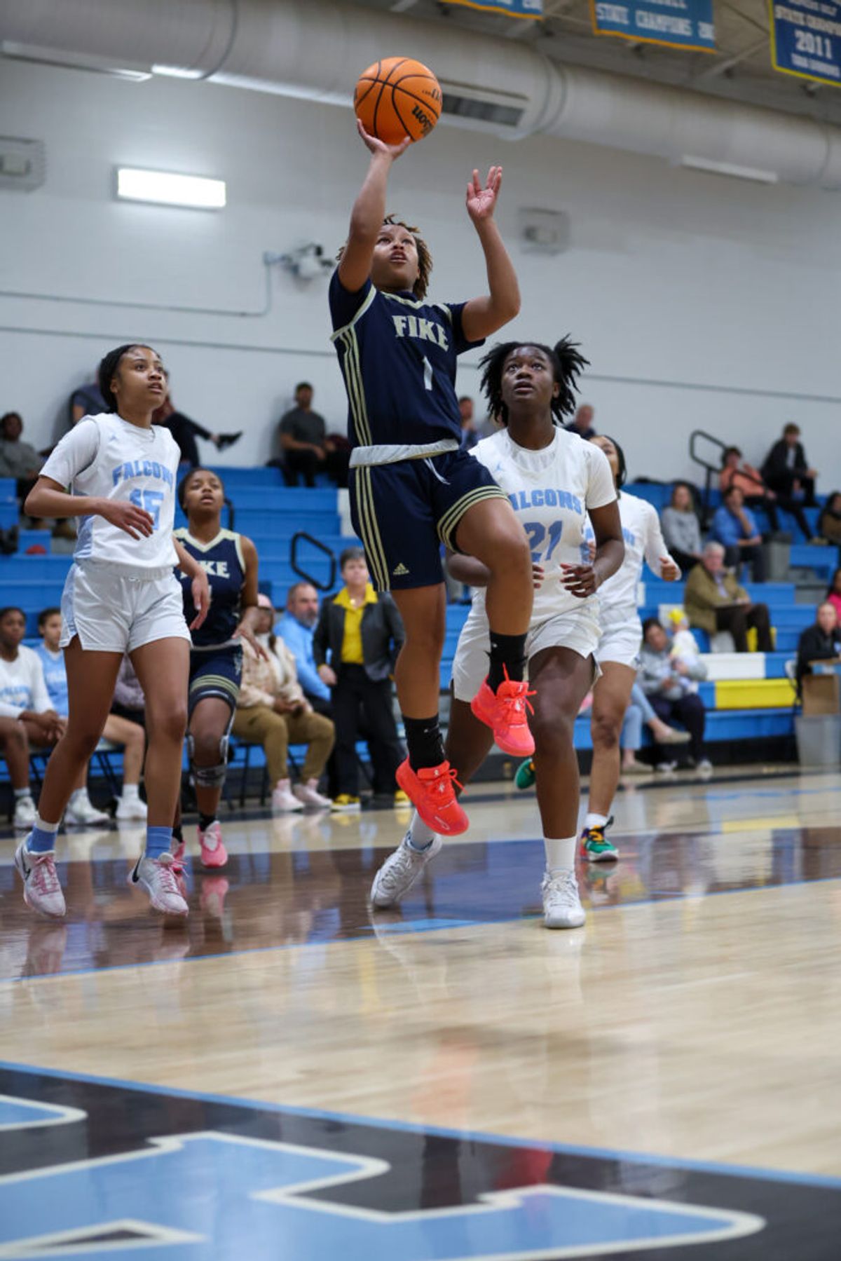 Brewington powers Demons past Falcons