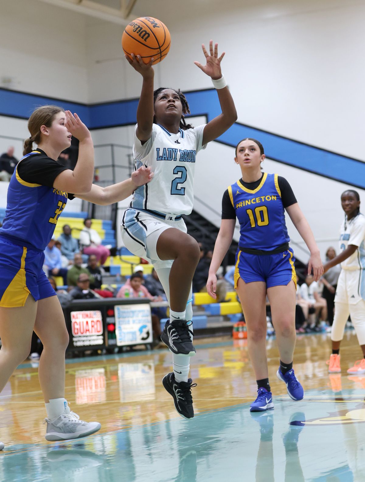 Beddingfield girls sharp as they power past Princeton 56-32