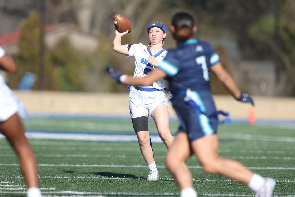 Barton flag football demolishes VWU 120-0 in debut