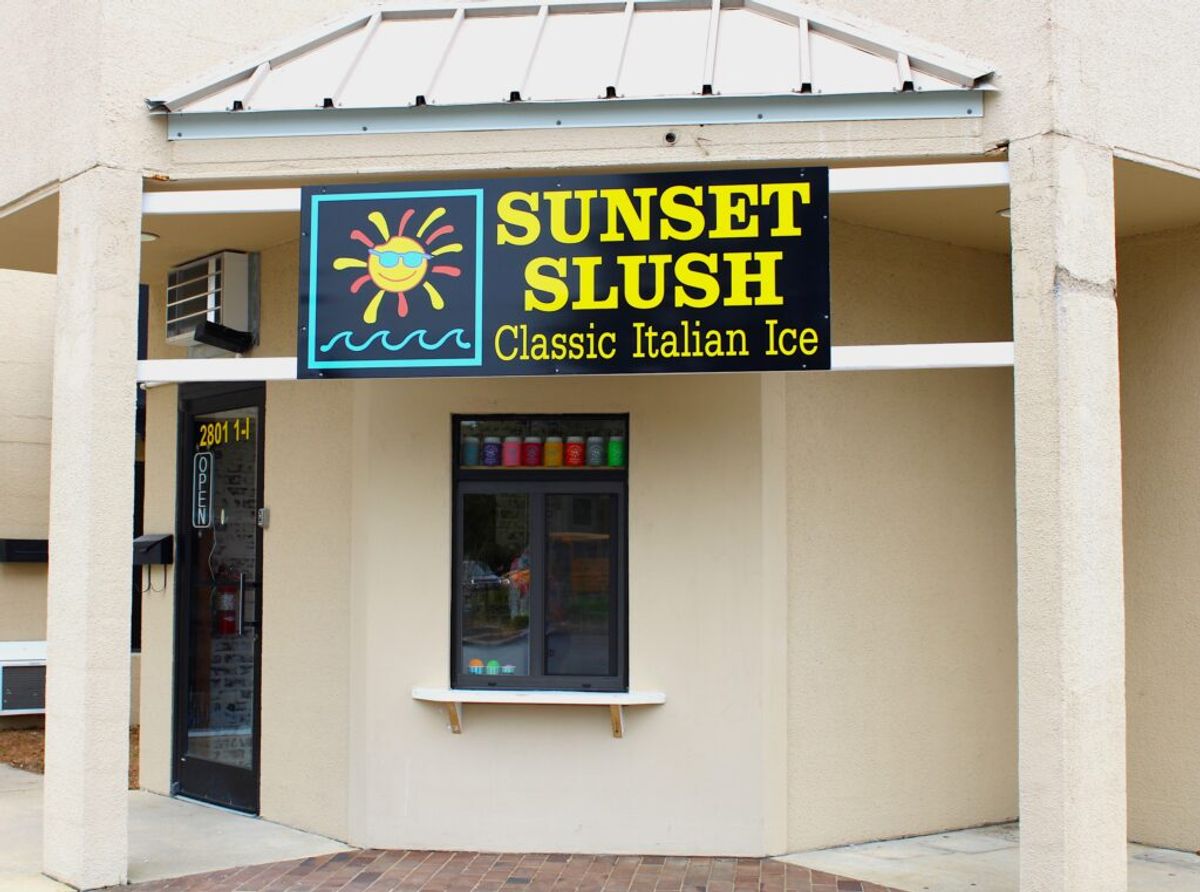 Sunset Slush relocates to Shoppes at Brentwood