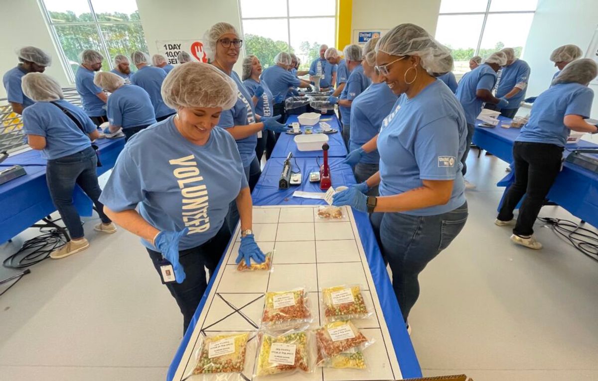 ‘Caring for our community’: Fresenius Kabi packs 10,000 meals to help ...
