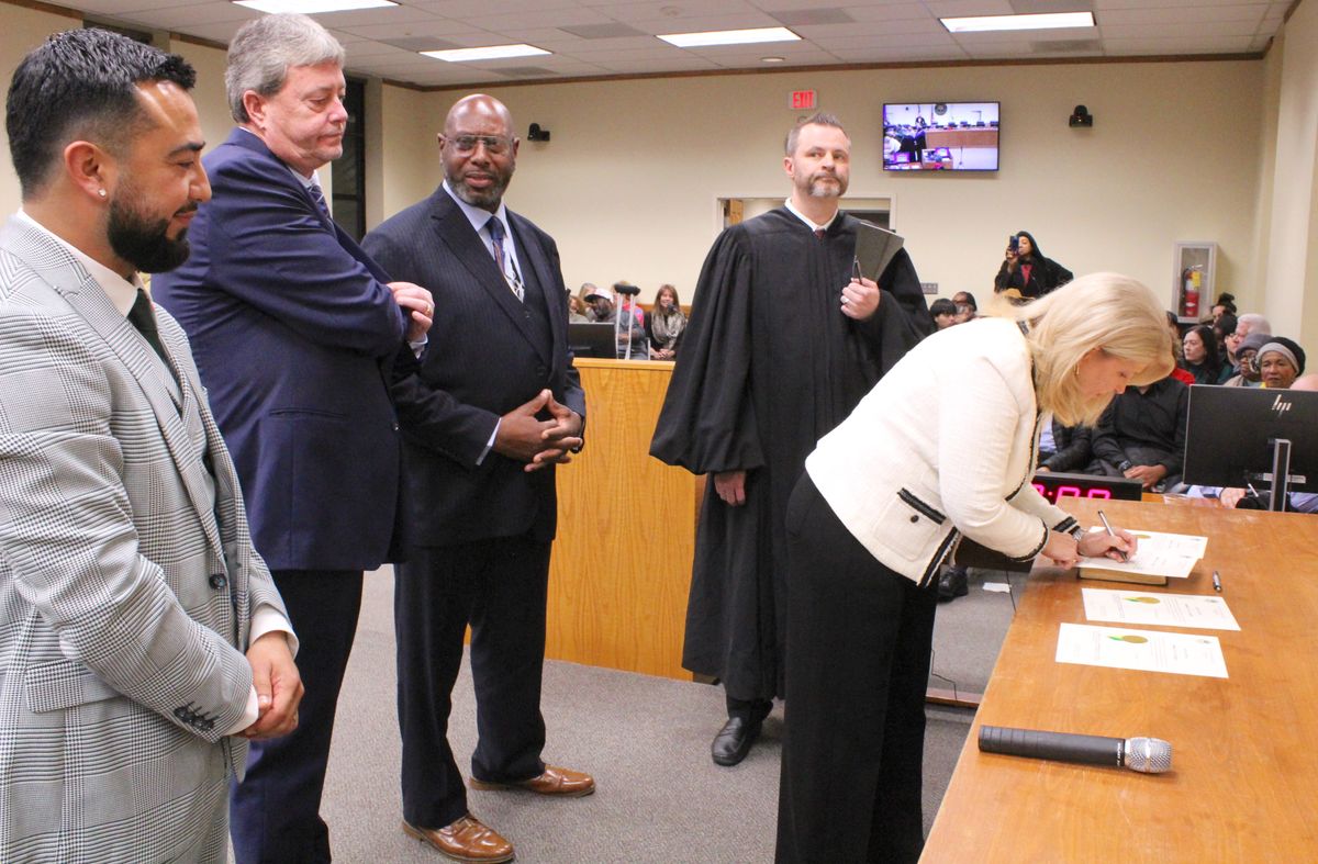 ‘The people voted for change’: New council takes office