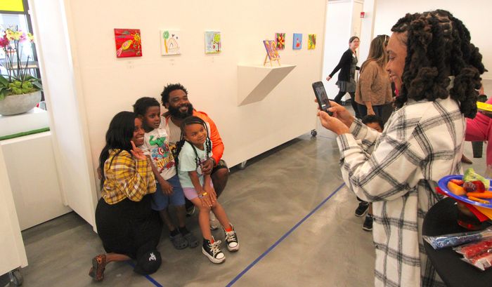 Young artists swap 'Miniature Masterpieces'