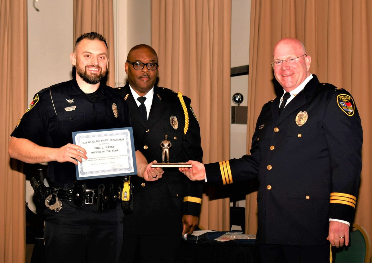 Police department honors officers and civilians