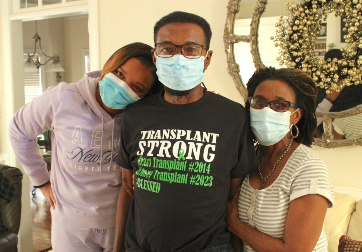 Wilson man thankful for heart and kidney transplants