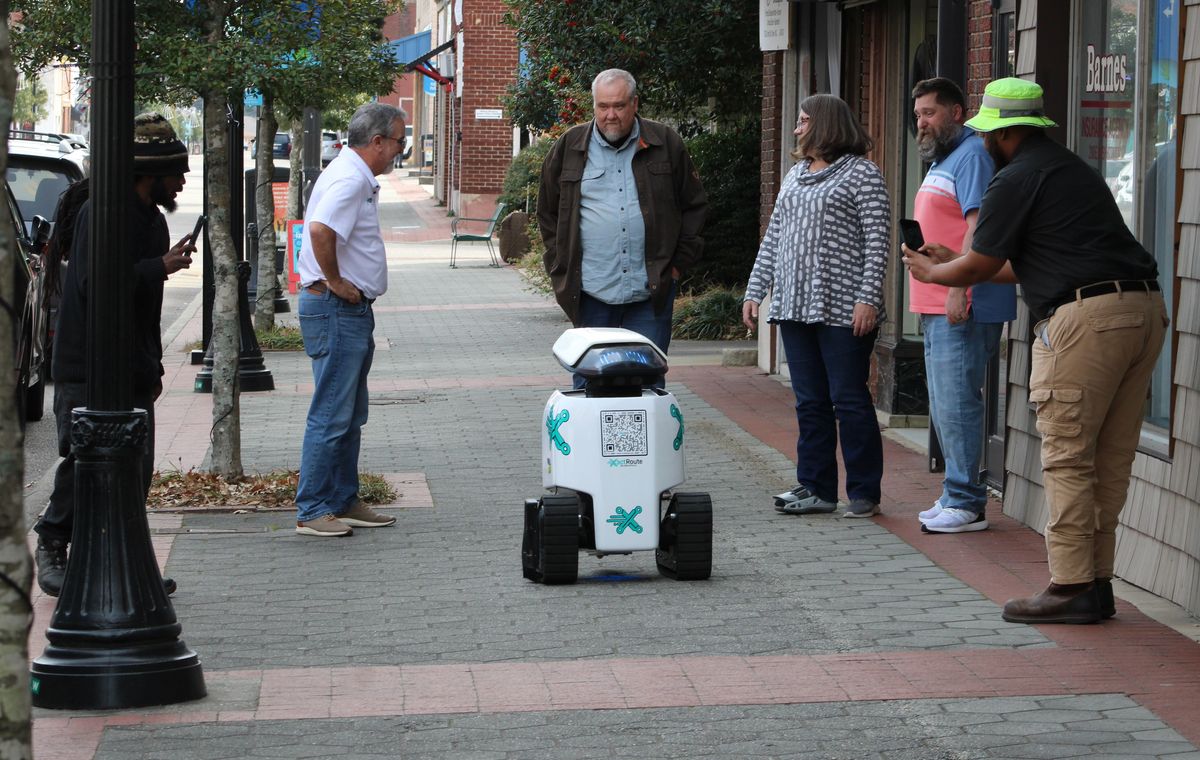 Larry the robot maps city sidewalks for ADA compliance