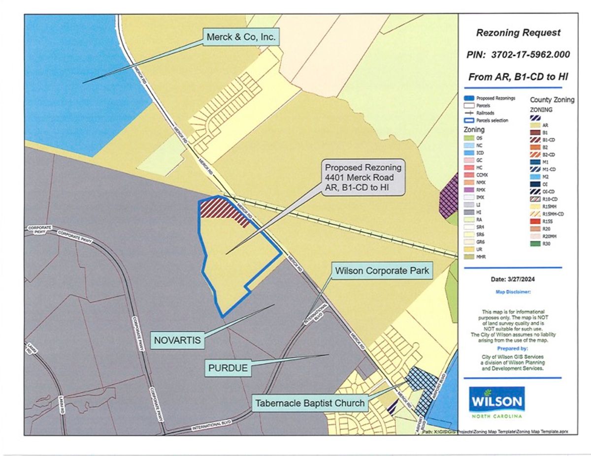 Residents concerned over Wilson Corporate Park expansion