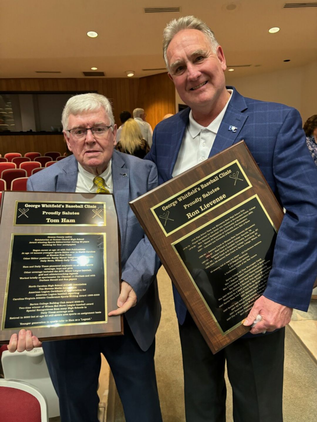 Ham, Lievense among George Whitfield 2026 honorees