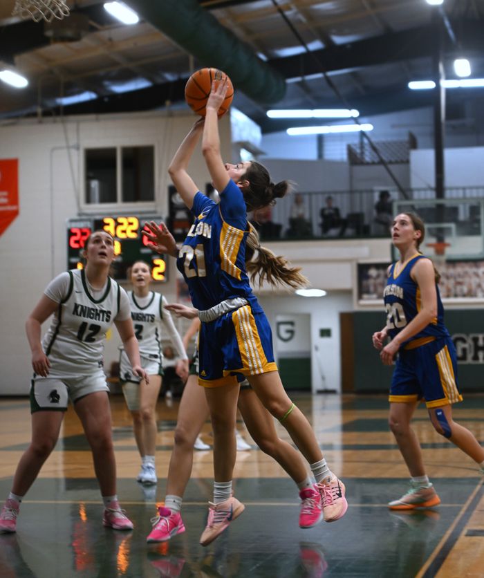 Lady Chargers shoot past Knights 36-27 in rematch