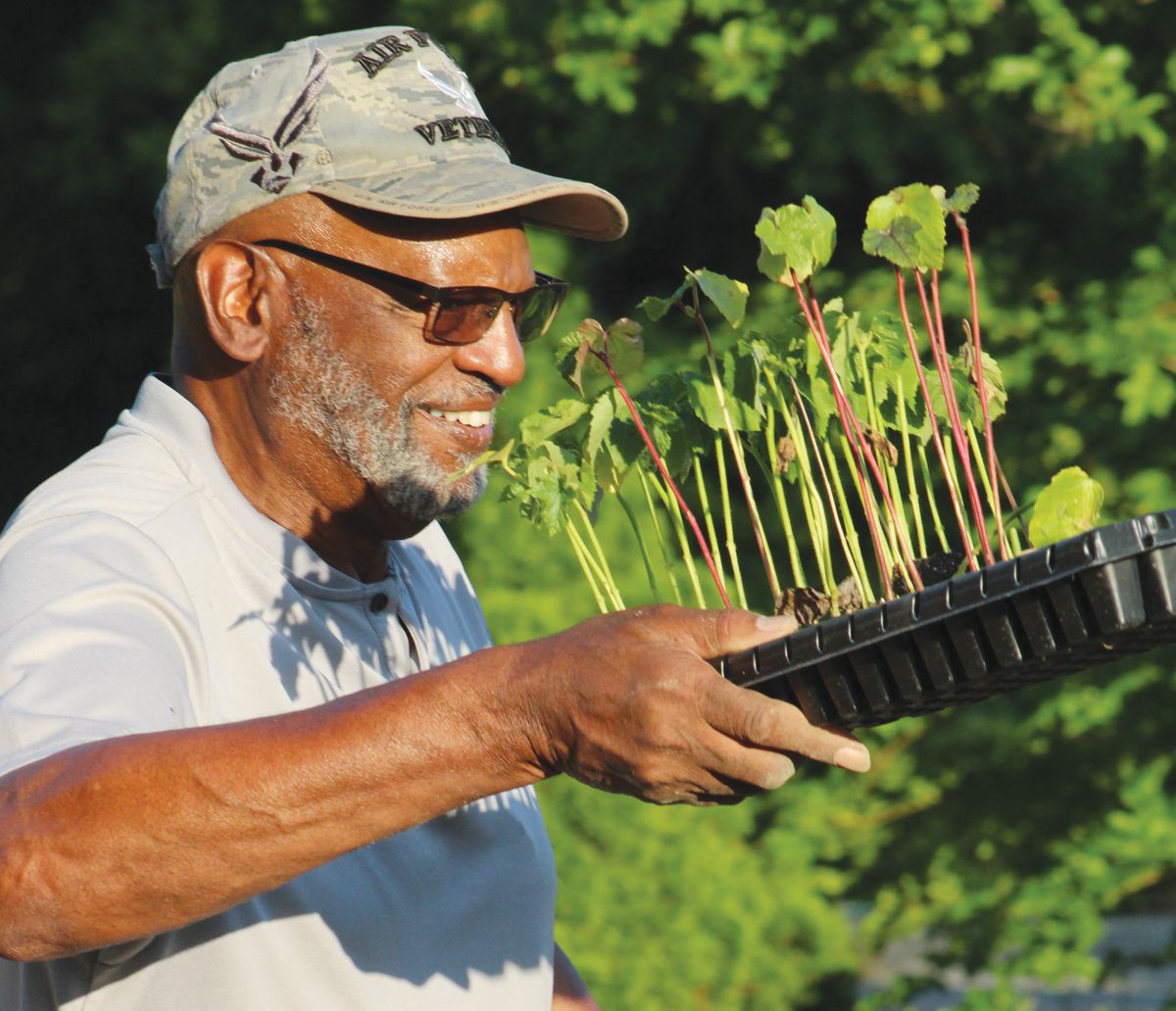 Wilson churches plant vegetables for Read and Grow initiative