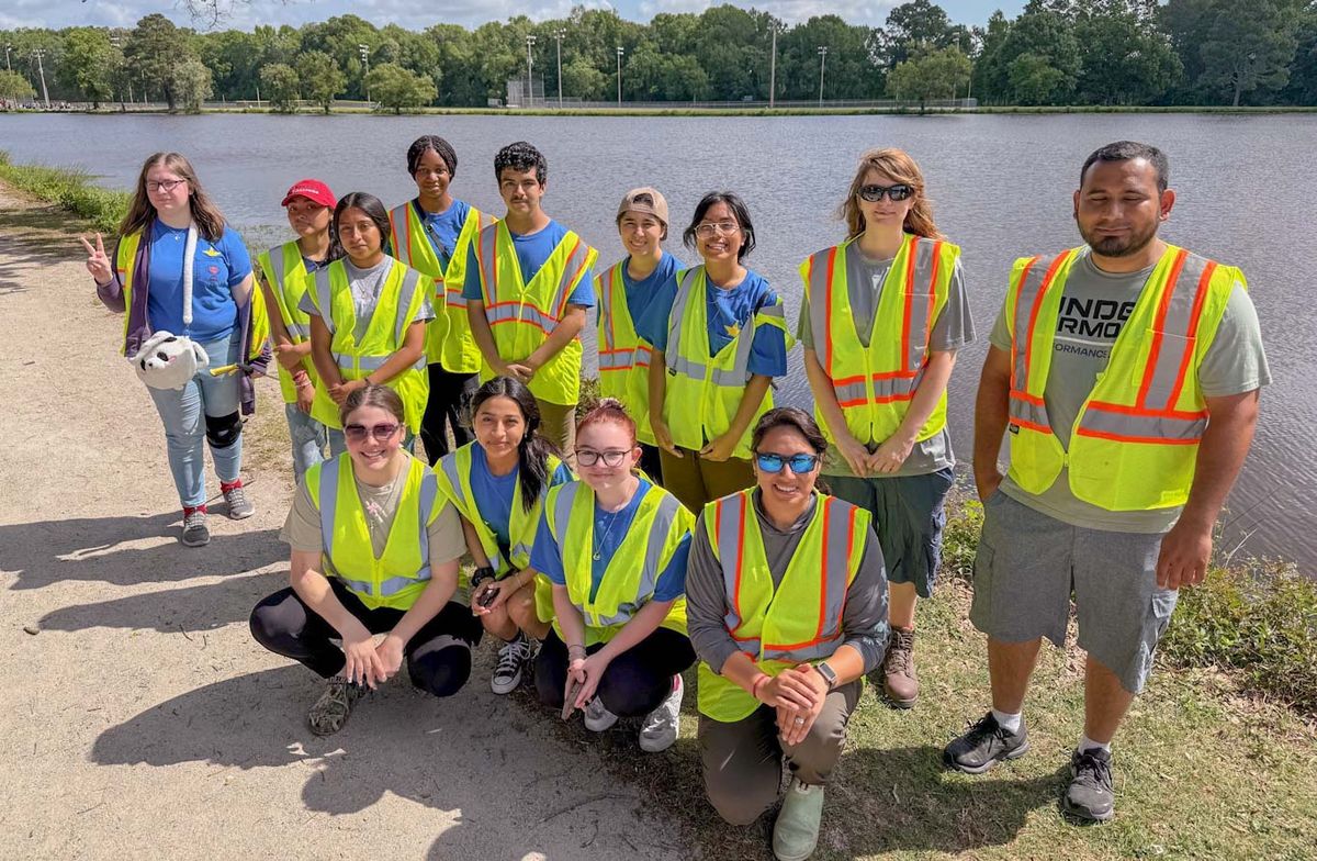 Volunteers can help on land and water
