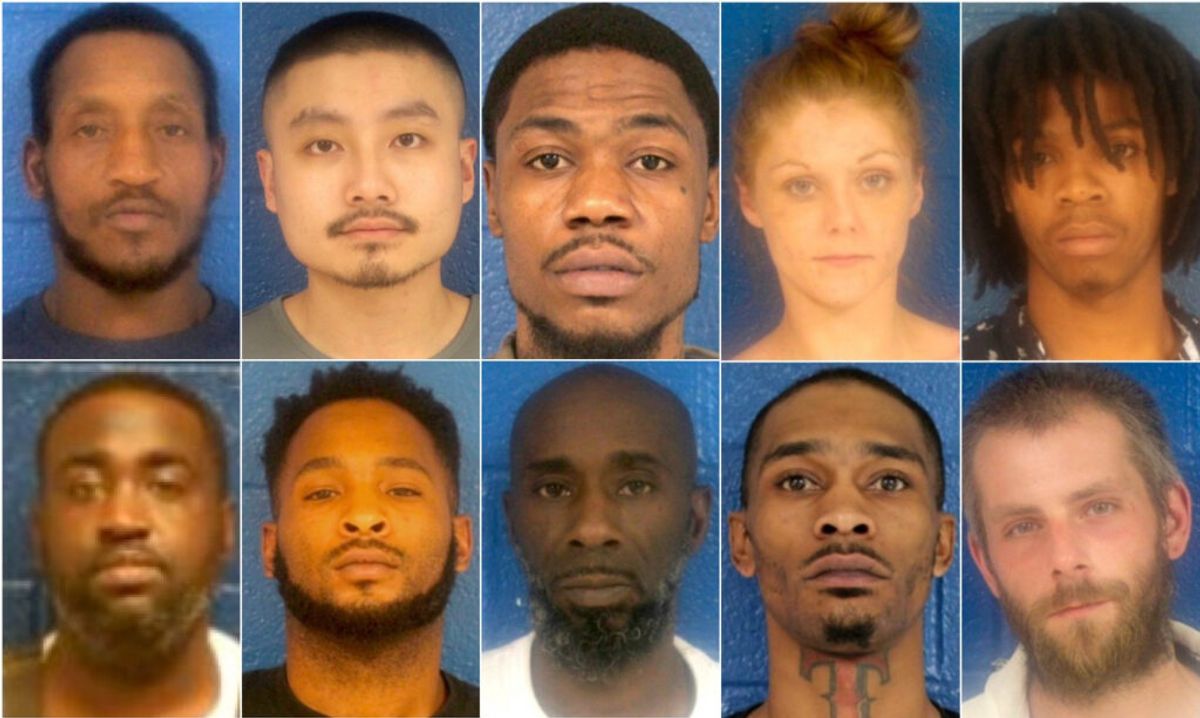 Wilson suspects among 10 charged in Nash drug sweep