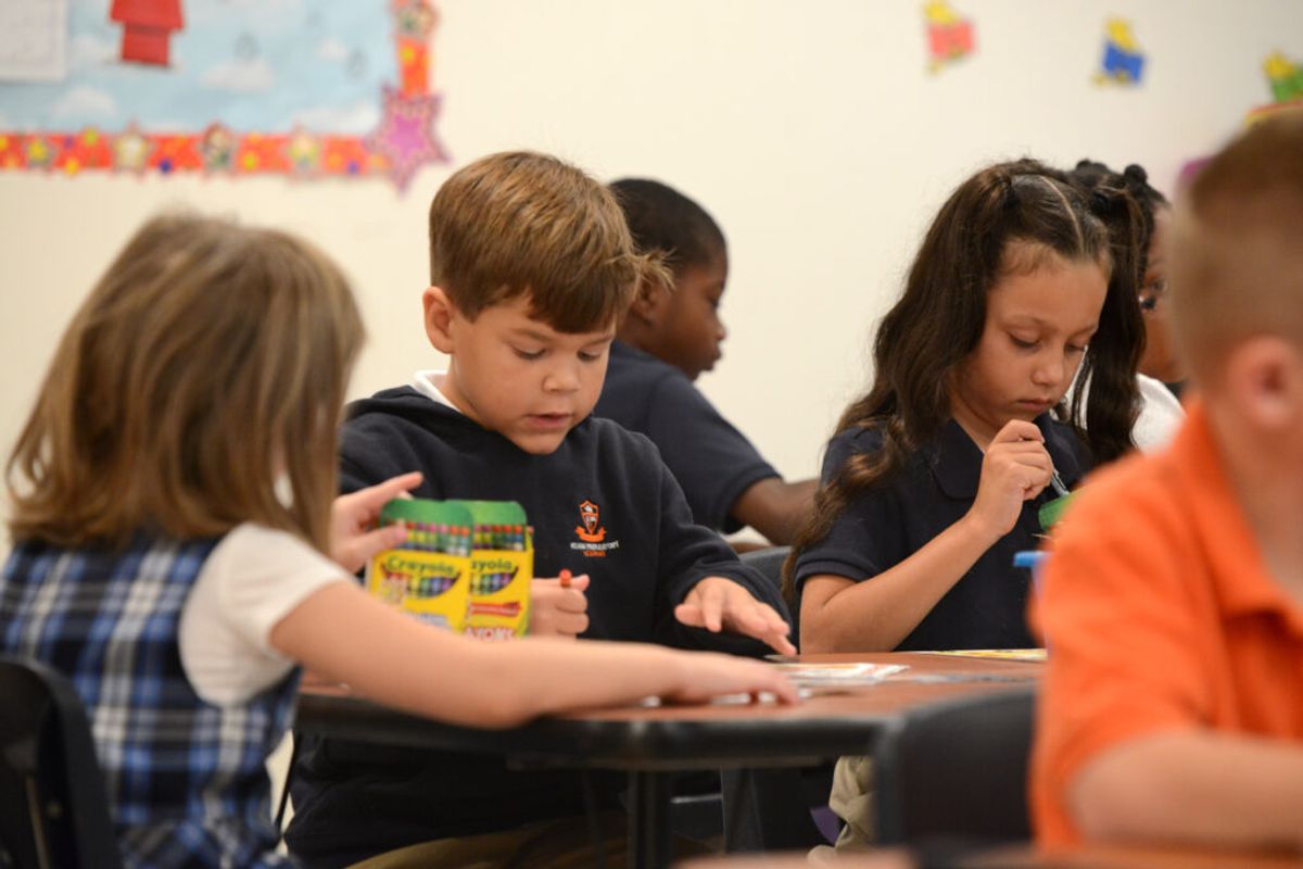 Wilson Prep students return to class