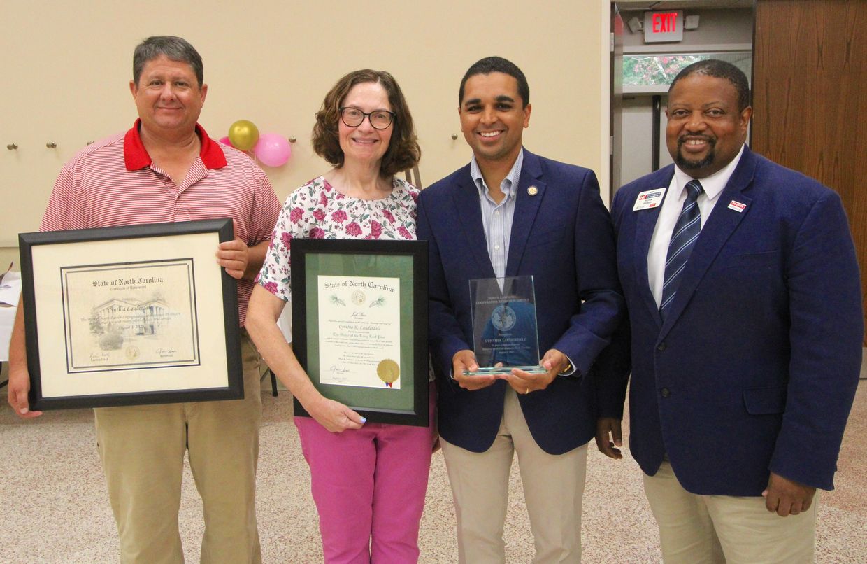 Lauderdale retires after 30 years of service here