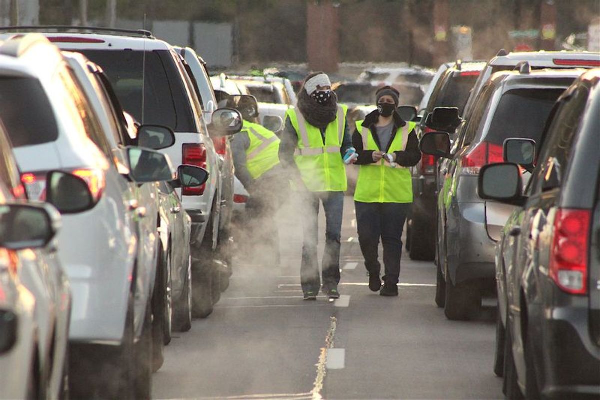 Fike vaccine clinic a model of efficiency