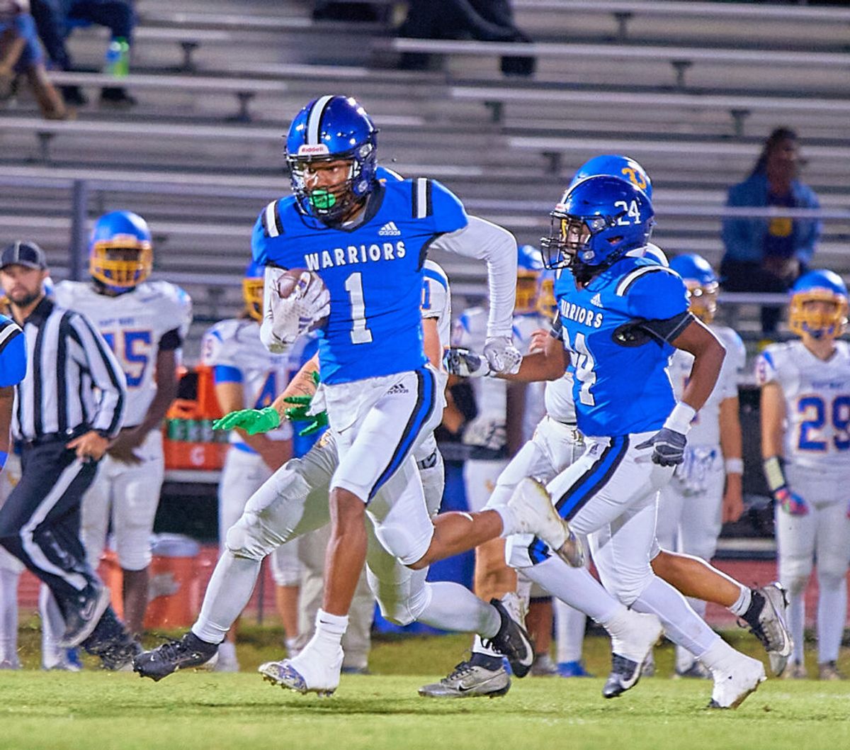 Warriors celebrate past, present in 10-7 defeat of East Wake