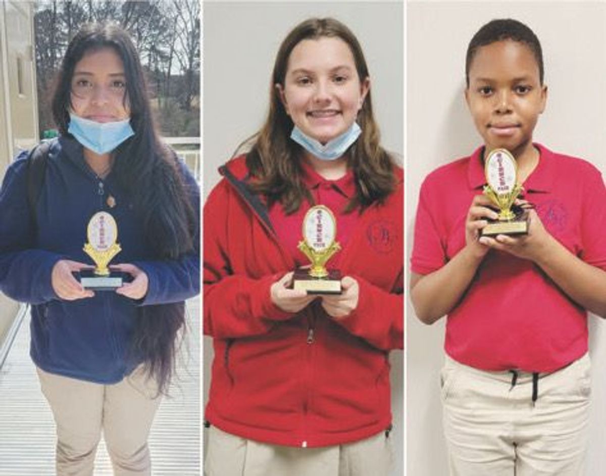 Sallie B. Howard students place in regional science fair