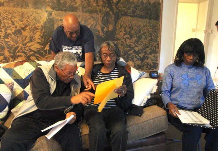 Family pays tribute to former enslaved soldiers