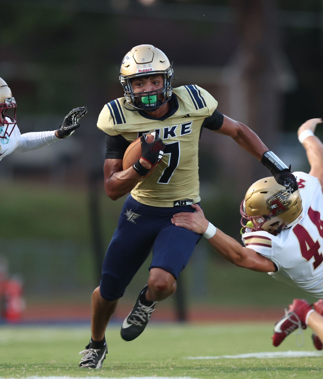 Injuries pile up as Fike falls 42-14 at Rocky Mount in Big East opener...