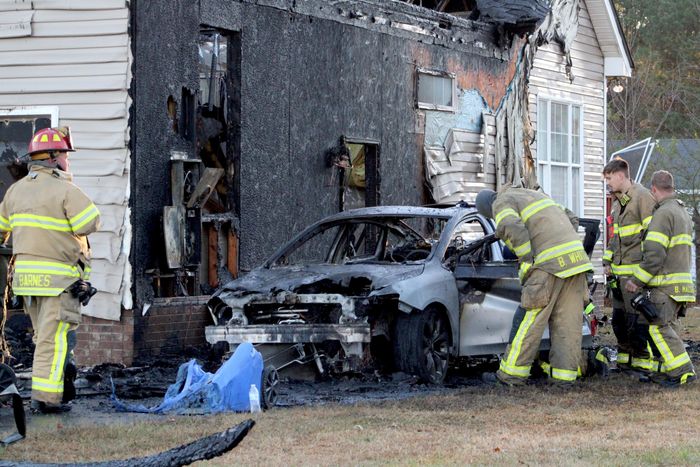 Sylvia Court home destroyed in early morning fire