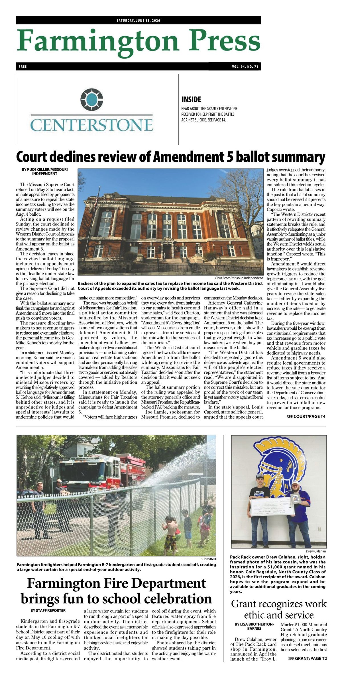 The Farmington Press, June 13