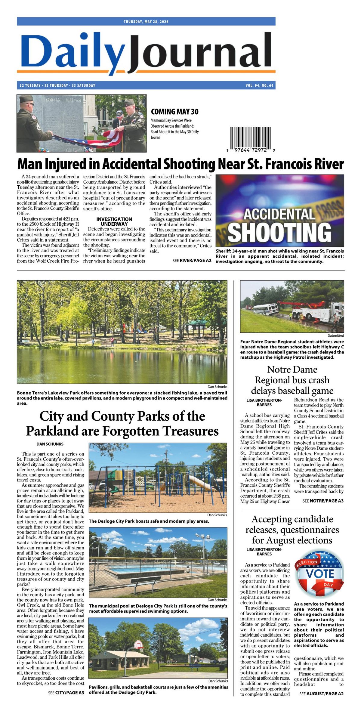 The Park Hills Daily Journal, May 28