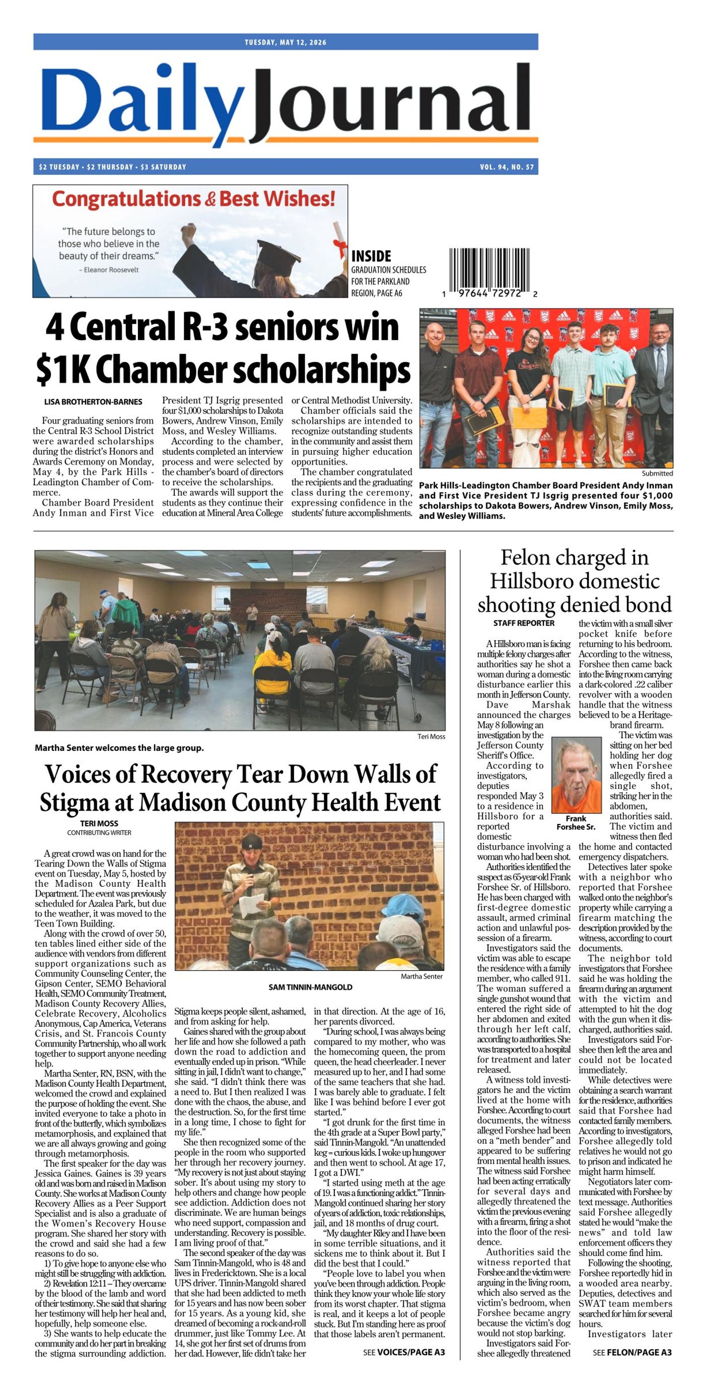The latest E-Editions News, Stories, and Articles | Park Hills Daily ...