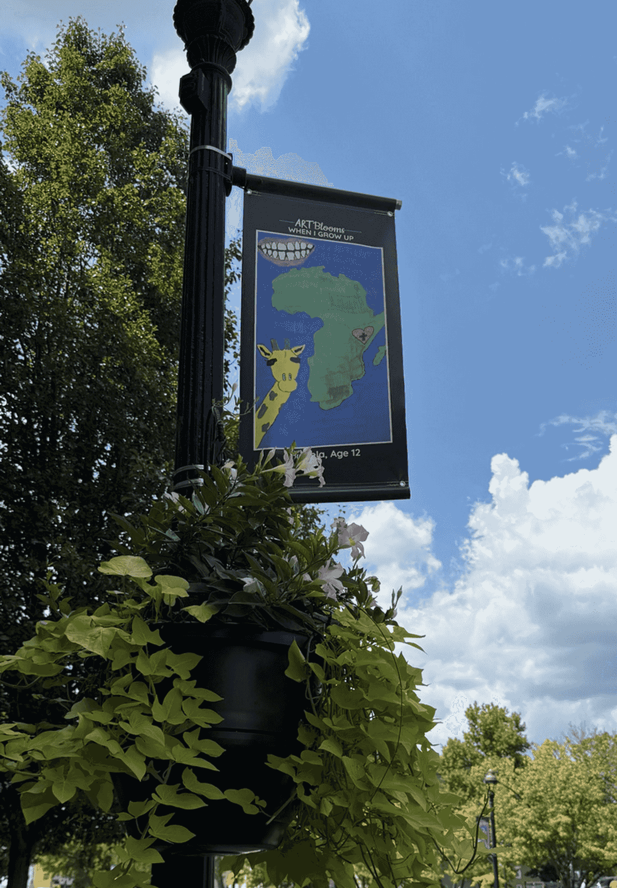 Farmington Student Art Banners Compete for Statewide Honor i...
