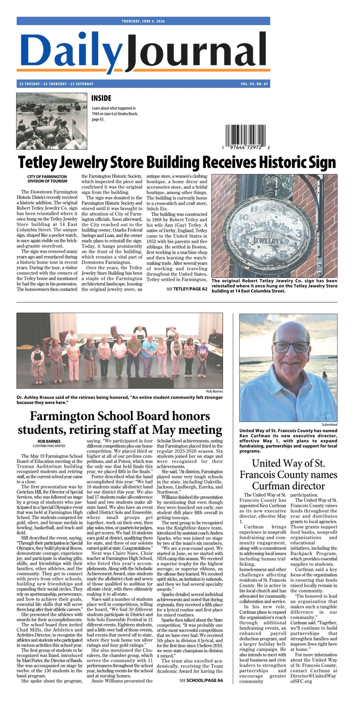 The Park Hills Daily Journal, June 4
