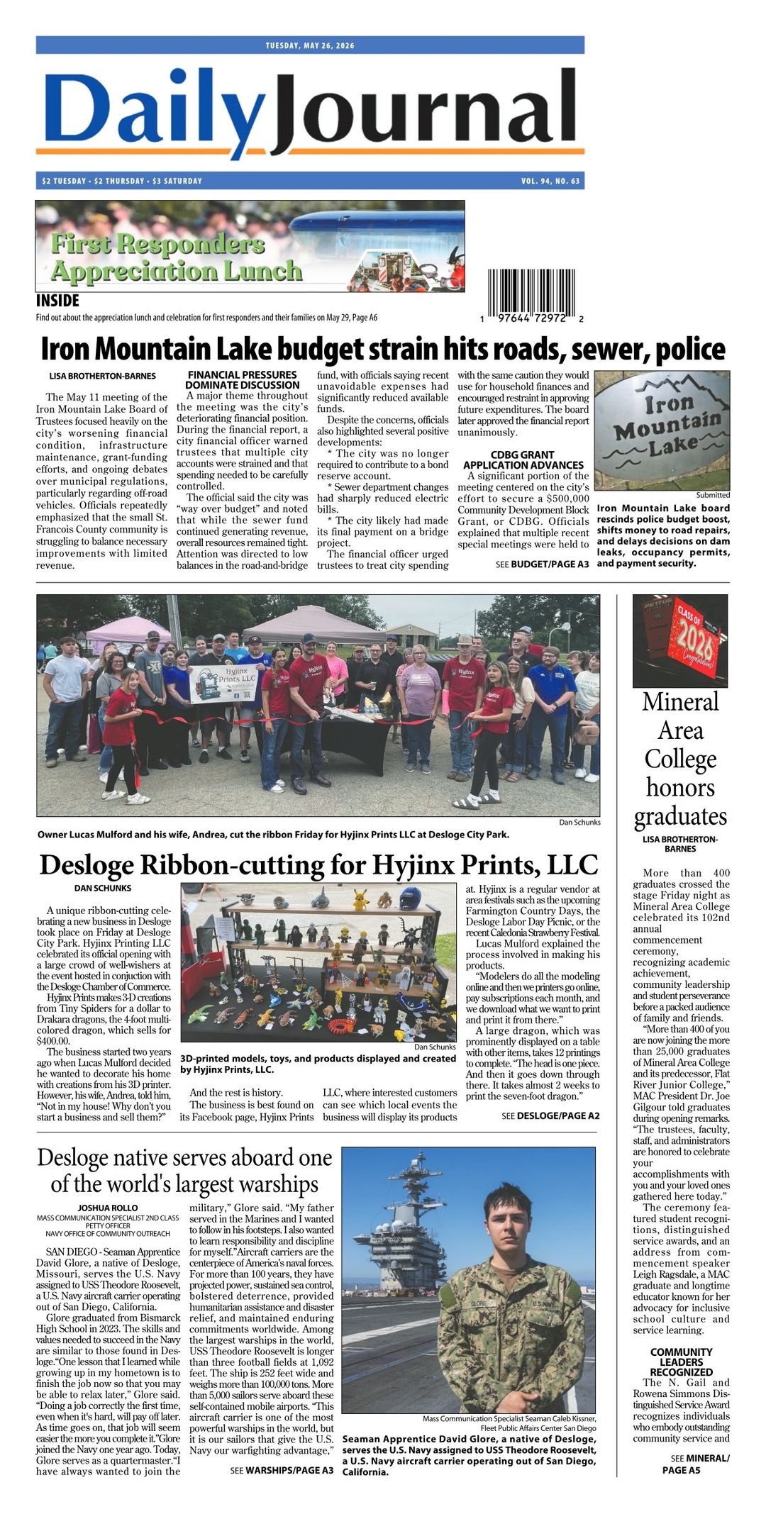 The latest E-Editions News, Stories, and Articles | Park Hills Daily ...