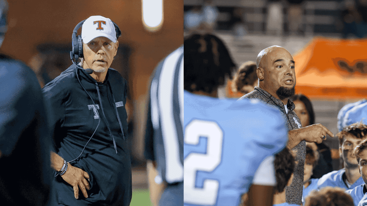 Thompson's Mark Freeman, Spain Park's Tim Vakakes share Coac...