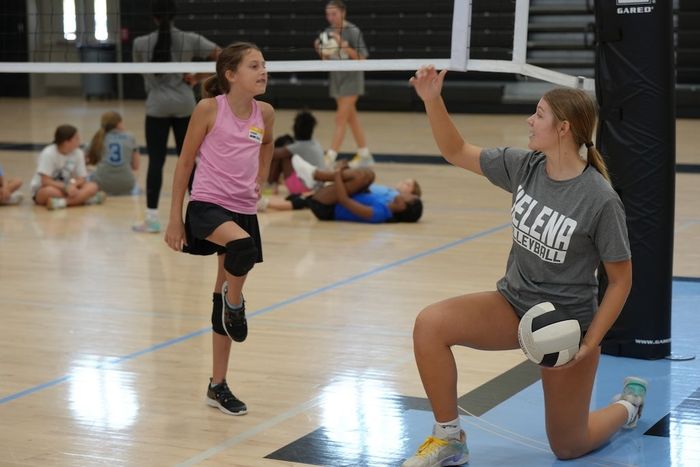 Helena hosts first youth volleyball camp under new coach Destinee Bris...