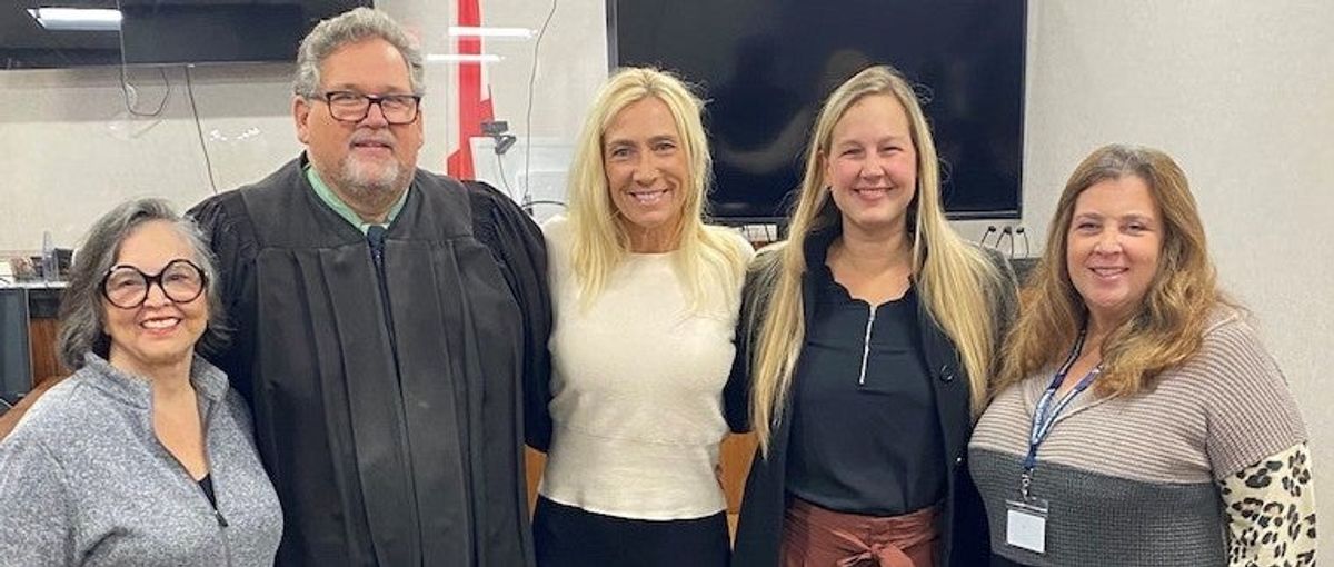 Judge Kramer swears in Last CASA volunteers