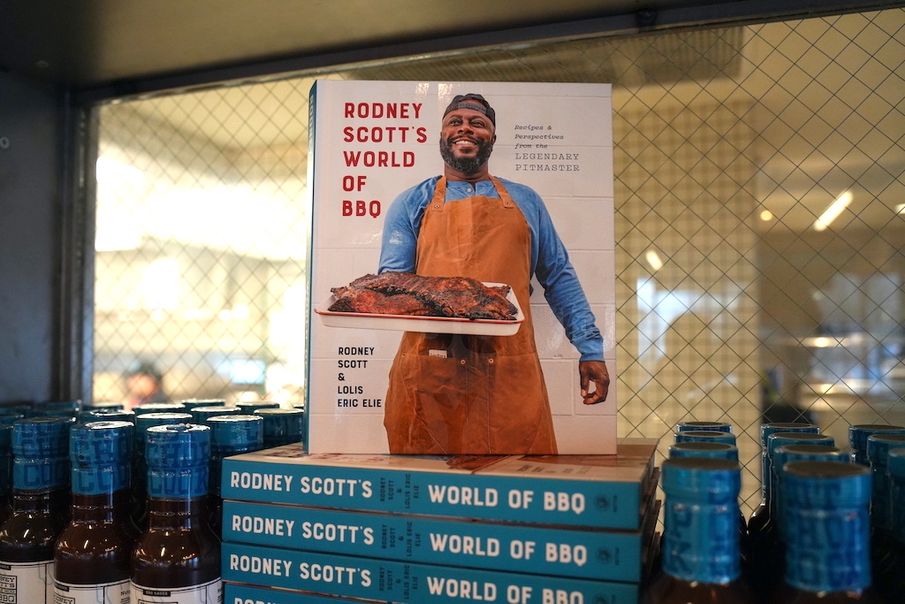 Smoke rises as Rodney Scott's BBQ opens
