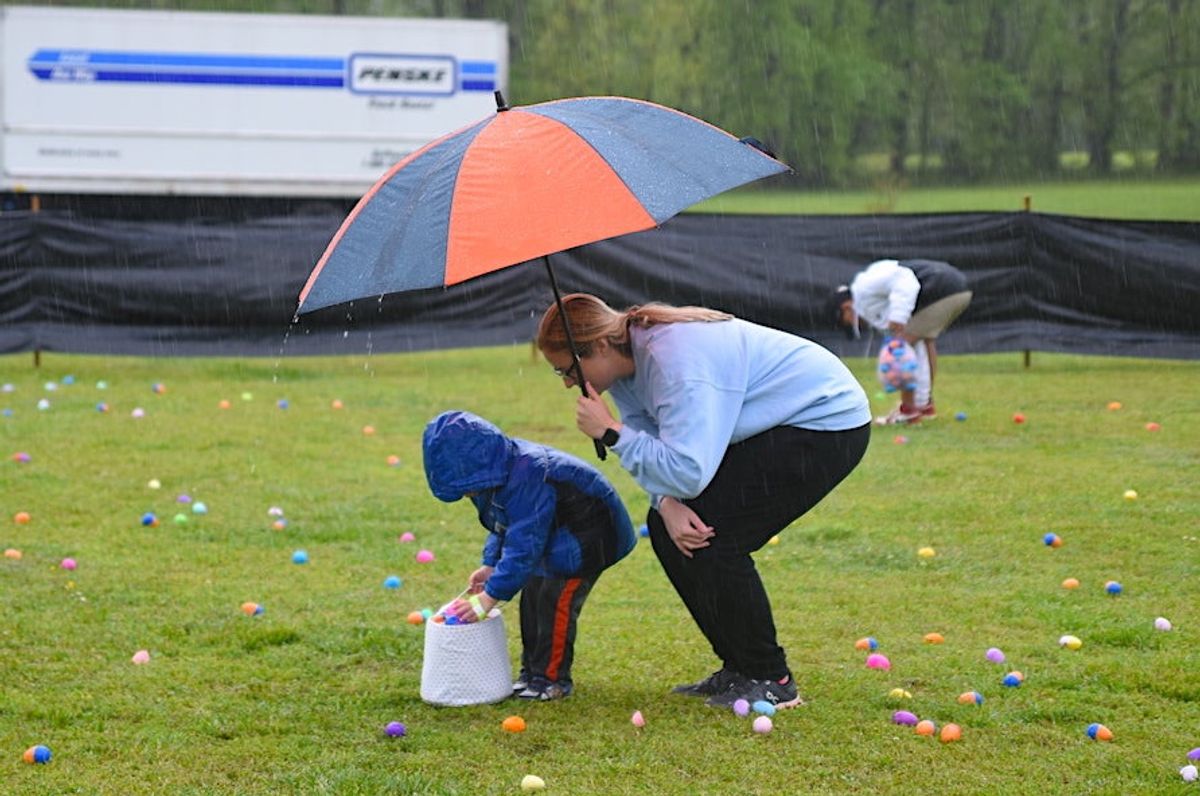 Cultivate Church hosts Great Big Helicopter Easter Egg Drop event