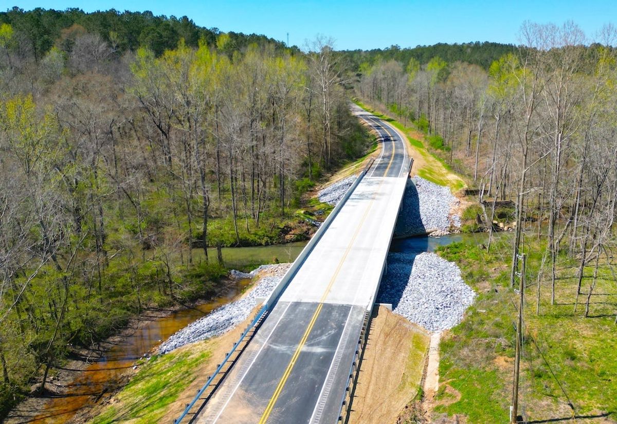 Waxahatchee bridge on Hwy 25 reopens