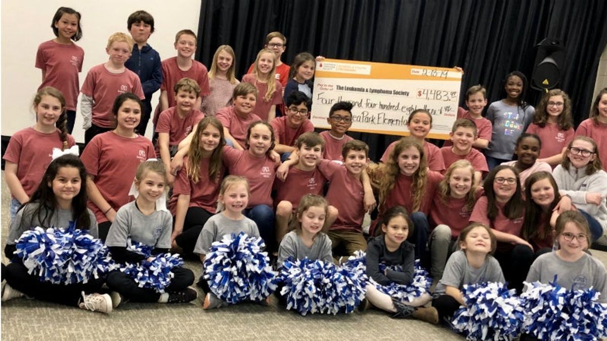 Chelsea Park Elementary donates more than $4,400 for LLS