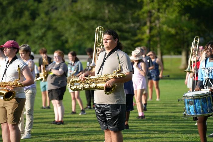 Motion commotion: CHS band camp underway
