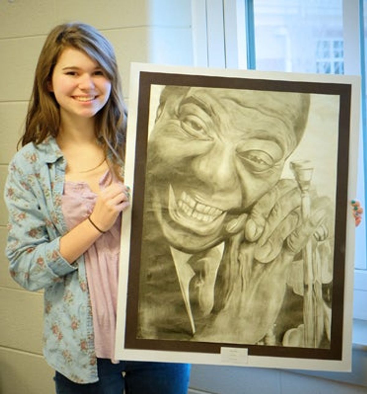 Stith's works displayed in UM Student Art Show